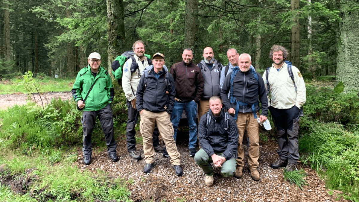 Israeli rangers on Twinning visit: fruitful discussions on conservation ...