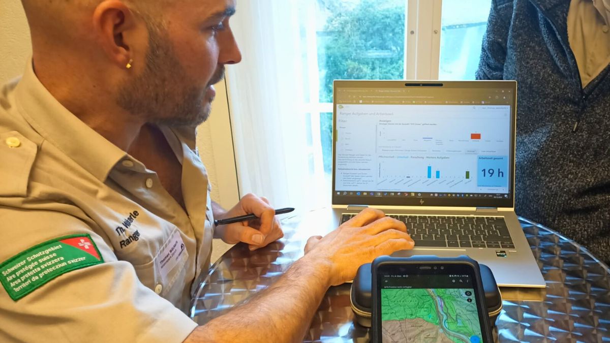 Exploring the ranger app jungle with Swiss Rangers - European Ranger ...